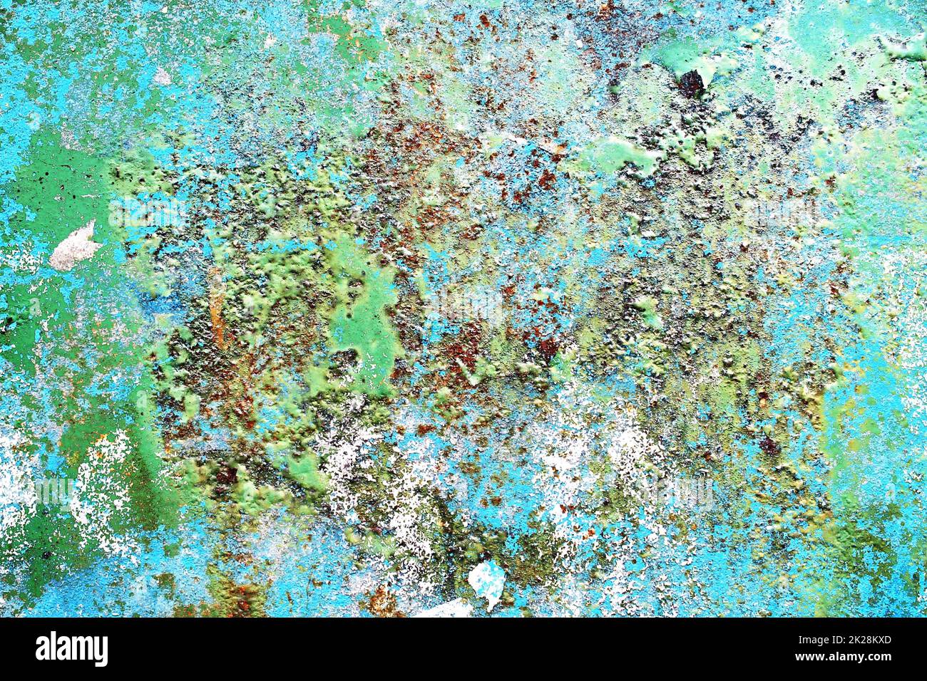 Detailed close up surface of rusty metal and steel with lots of ...