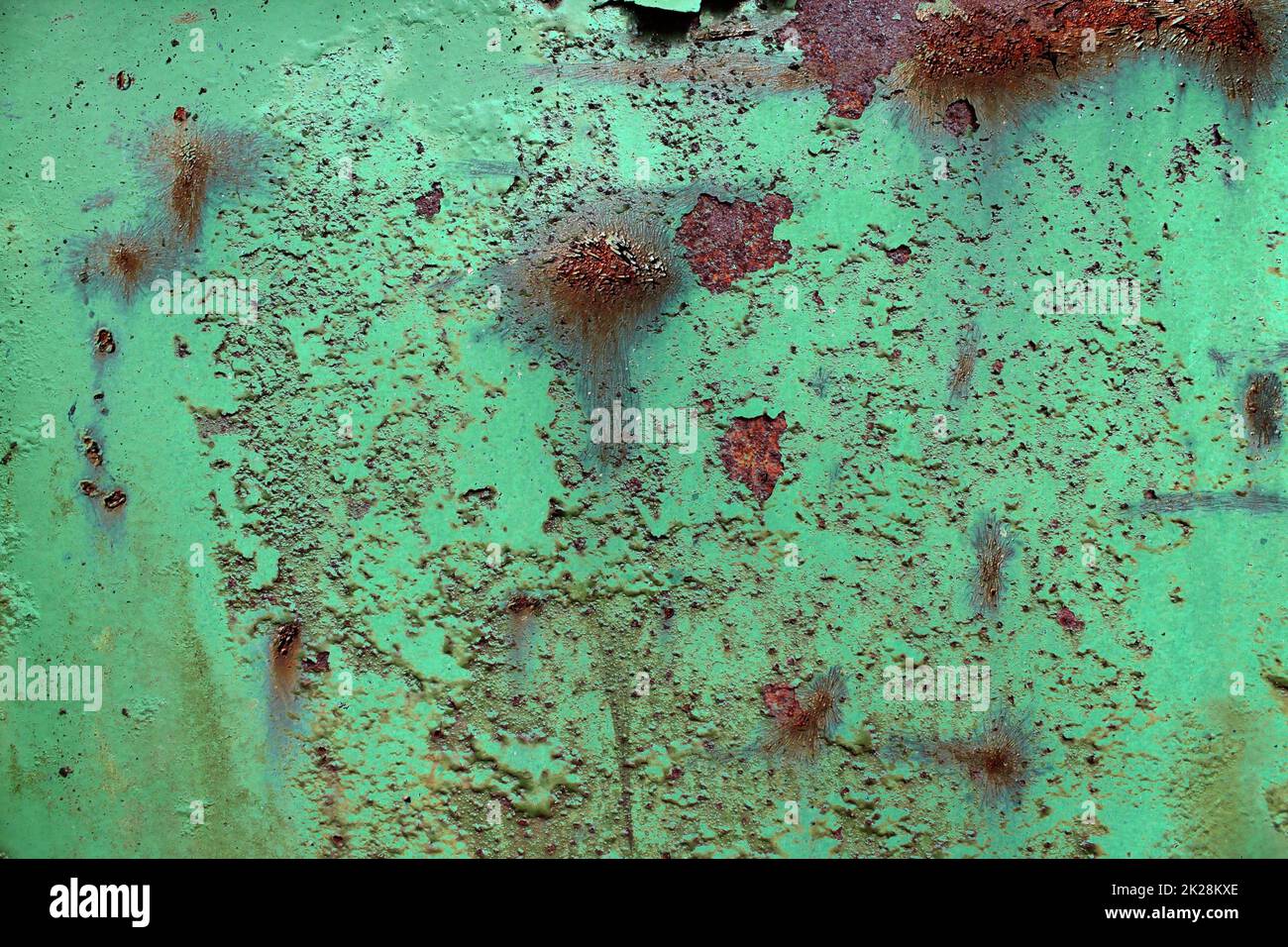 Detailed close up surface of rusty metal and steel with lots of ...