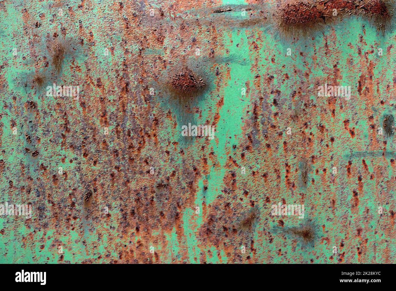 Detailed close up surface of rusty metal and steel with lots of ...