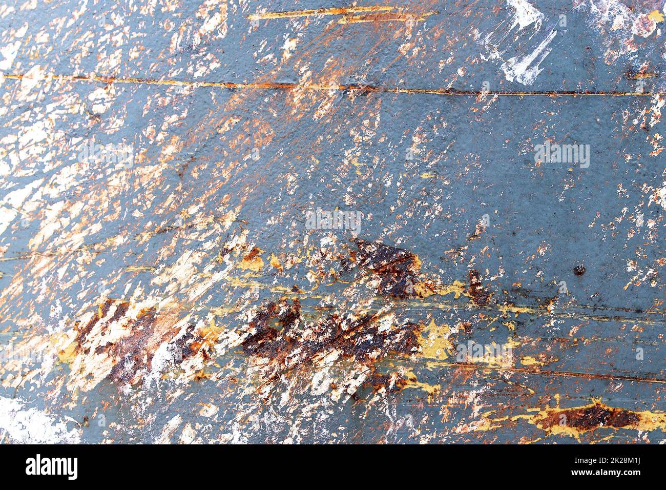 Detailed close up surface of rusty metal and steel with lots of ...