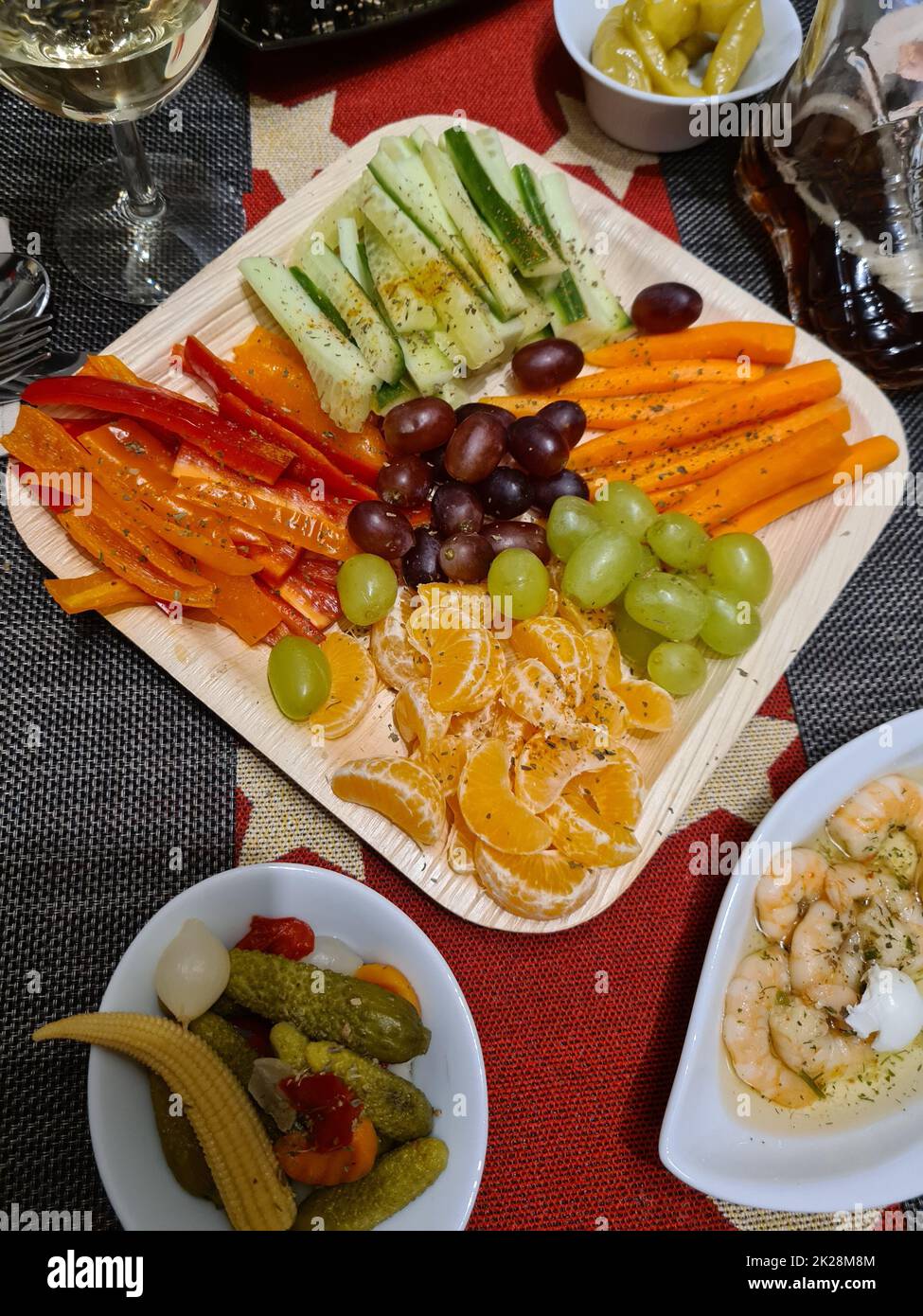 Tapas on location at a Tapas-Bar Stock Photo - Alamy