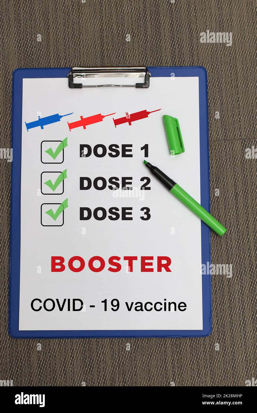 Doses of vaccine hi-res stock photography and images - Alamy
