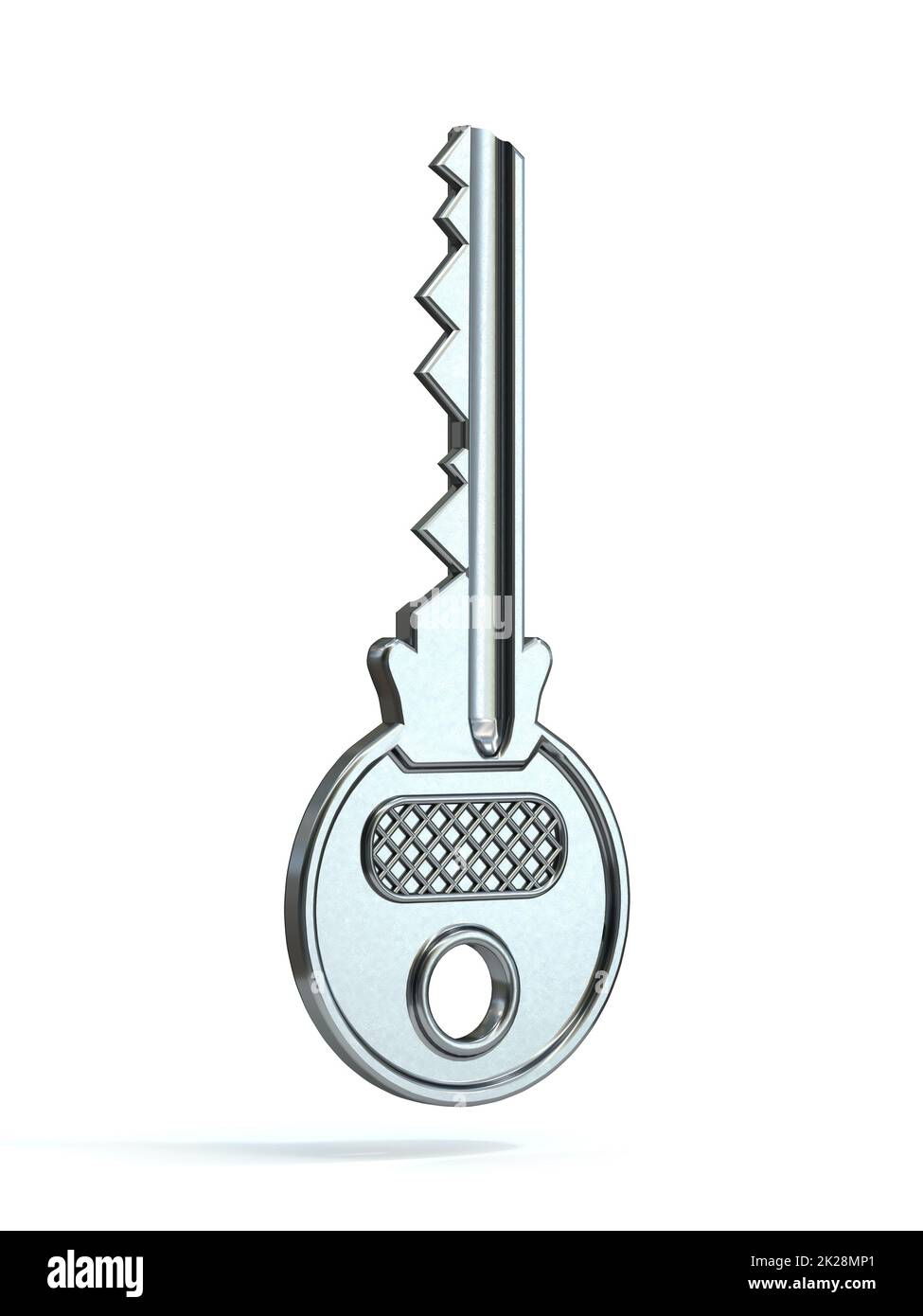 Closeup simple metal door Cut Out Stock Images & Pictures - Alamy