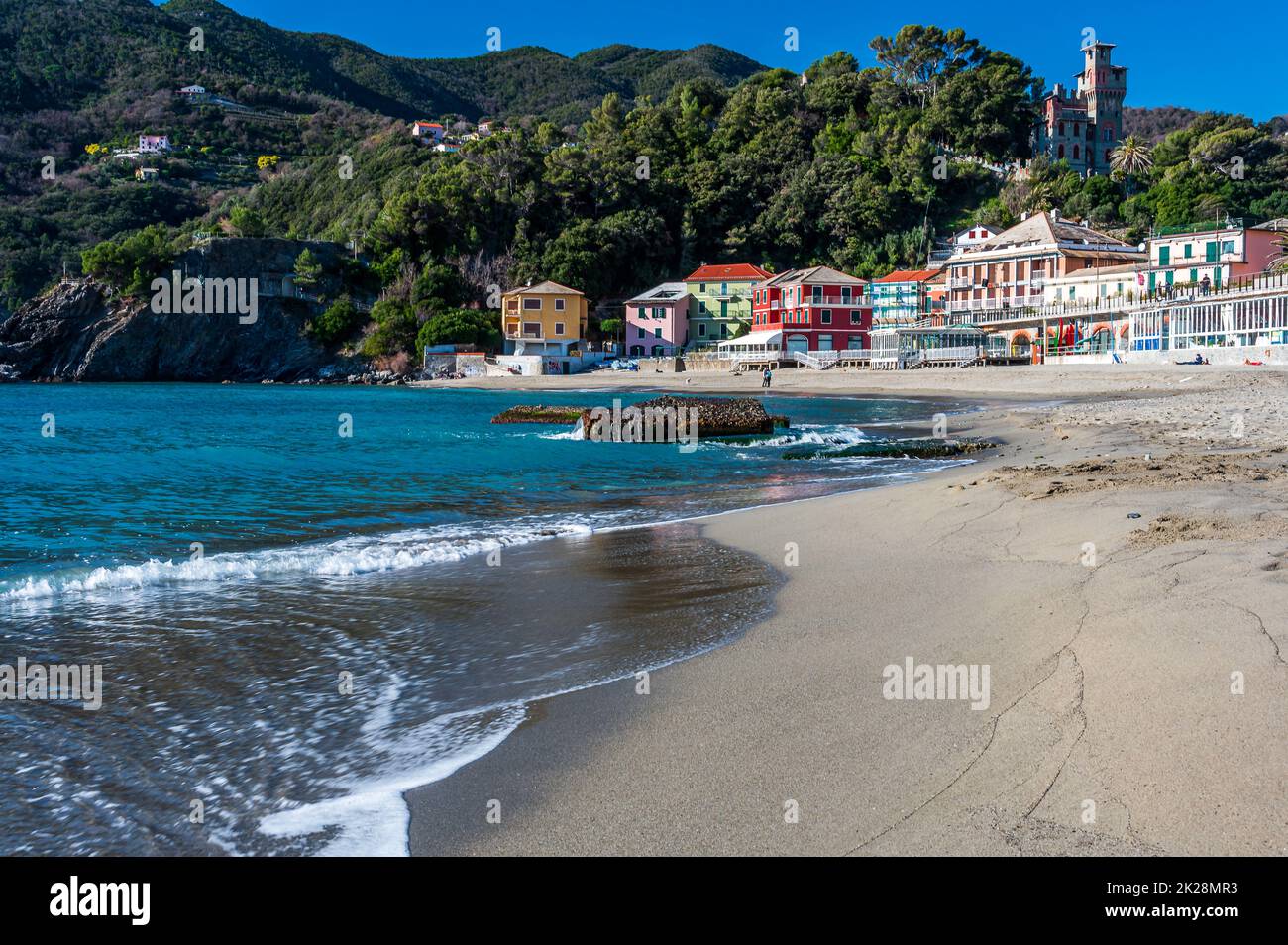 Village of Moneglia Stock Photo - Alamy