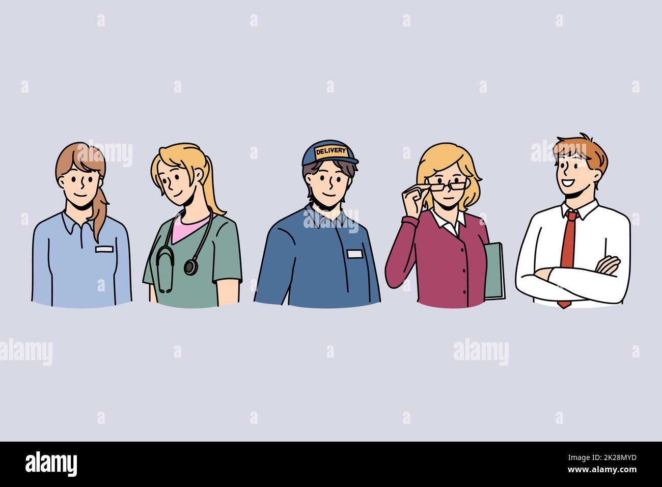 Various professions and specialisation concept Stock Photo - Alamy Various professions and specialisation concept Stock Photo - Alamy