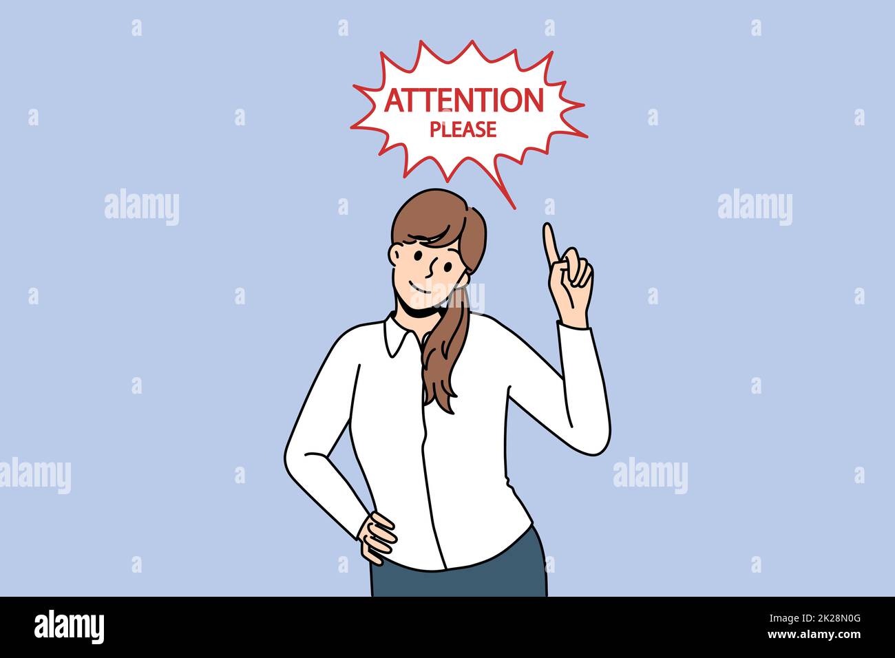 Getting attention and promotion concept Stock Photo - Alamy