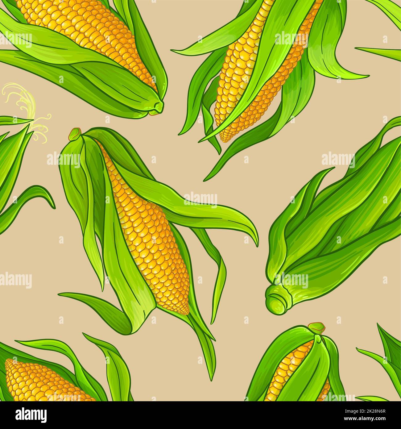 Corn pattern hi-res stock photography and images - Alamy