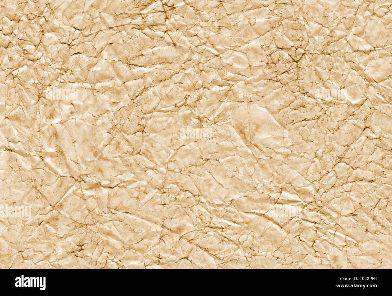 Old brown crumpled paper texture background Stock Photo - Alamy