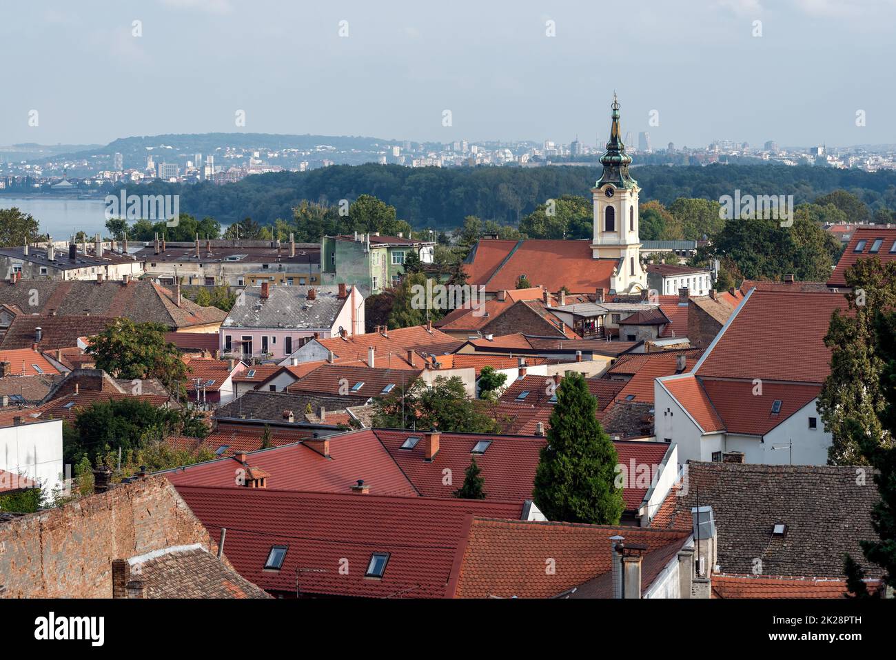 Cityscape of Zemun municipality of Belgrade, Serbia Stock Photo - Alamy