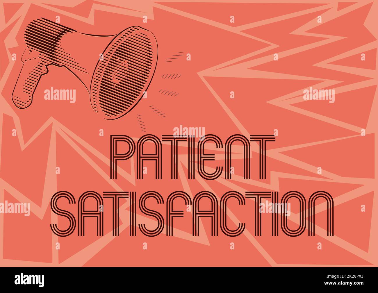 Sign displaying Patient Satisfaction. Business idea Indicator for ...