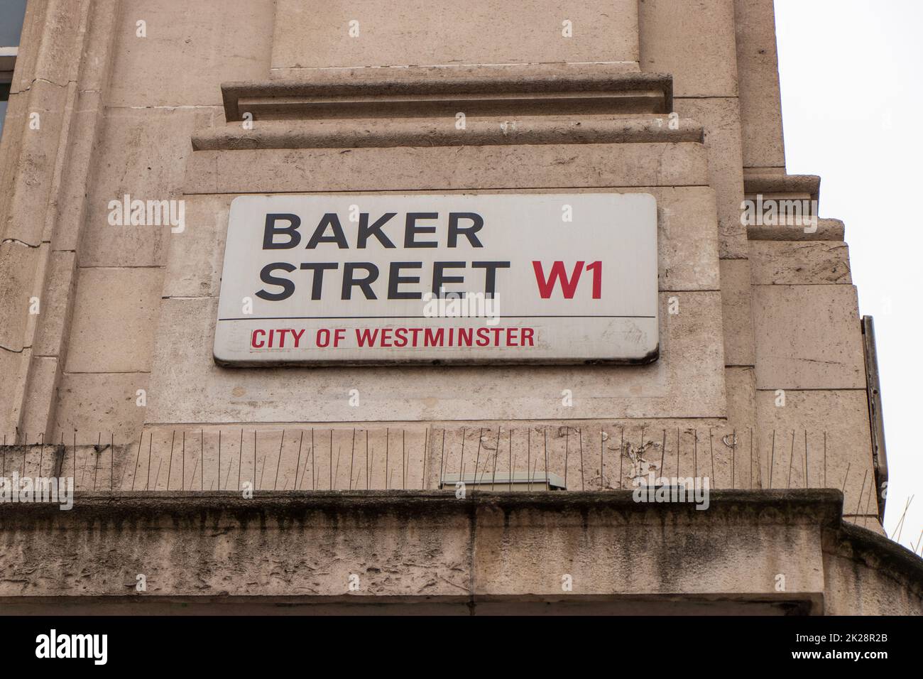 Baker street sign hi-res stock photography and images - Alamy