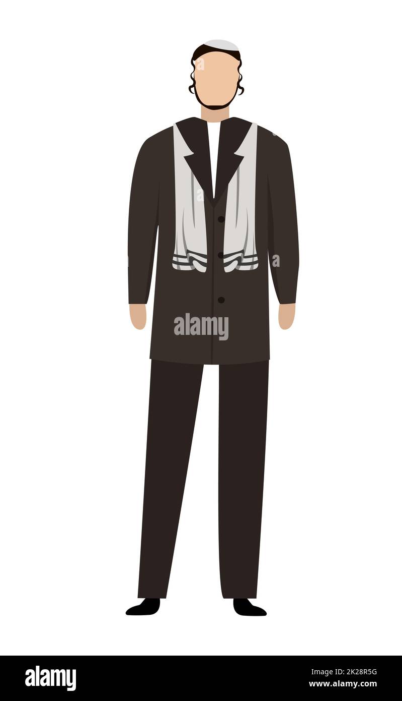 Religious orthodox jewish man Cut Out Stock Images & Pictures - Alamy