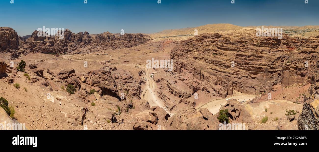Petra panorama hi-res stock photography and images - Alamy
