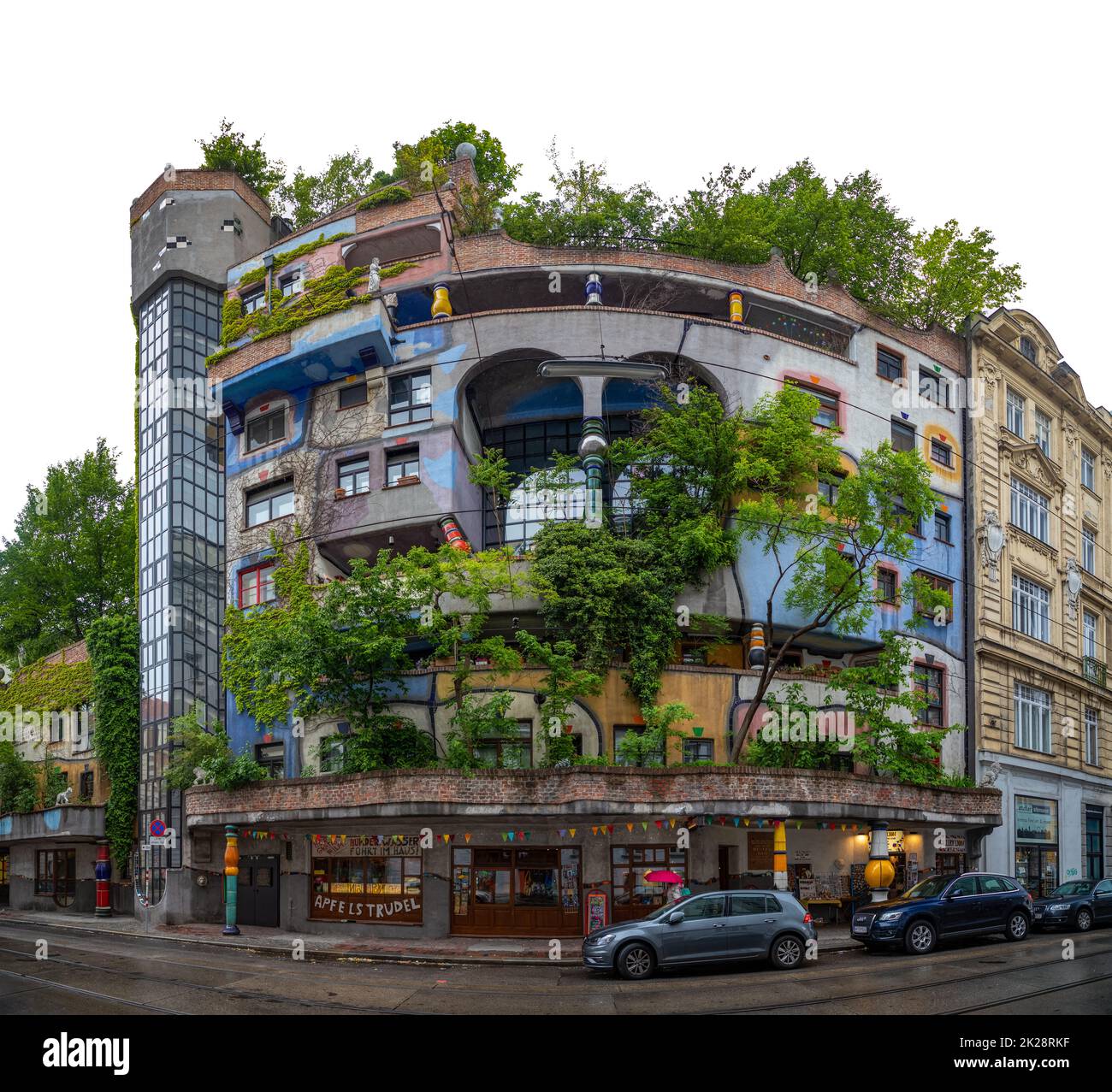 Hundertwasser house hi-res stock photography and images - Alamy