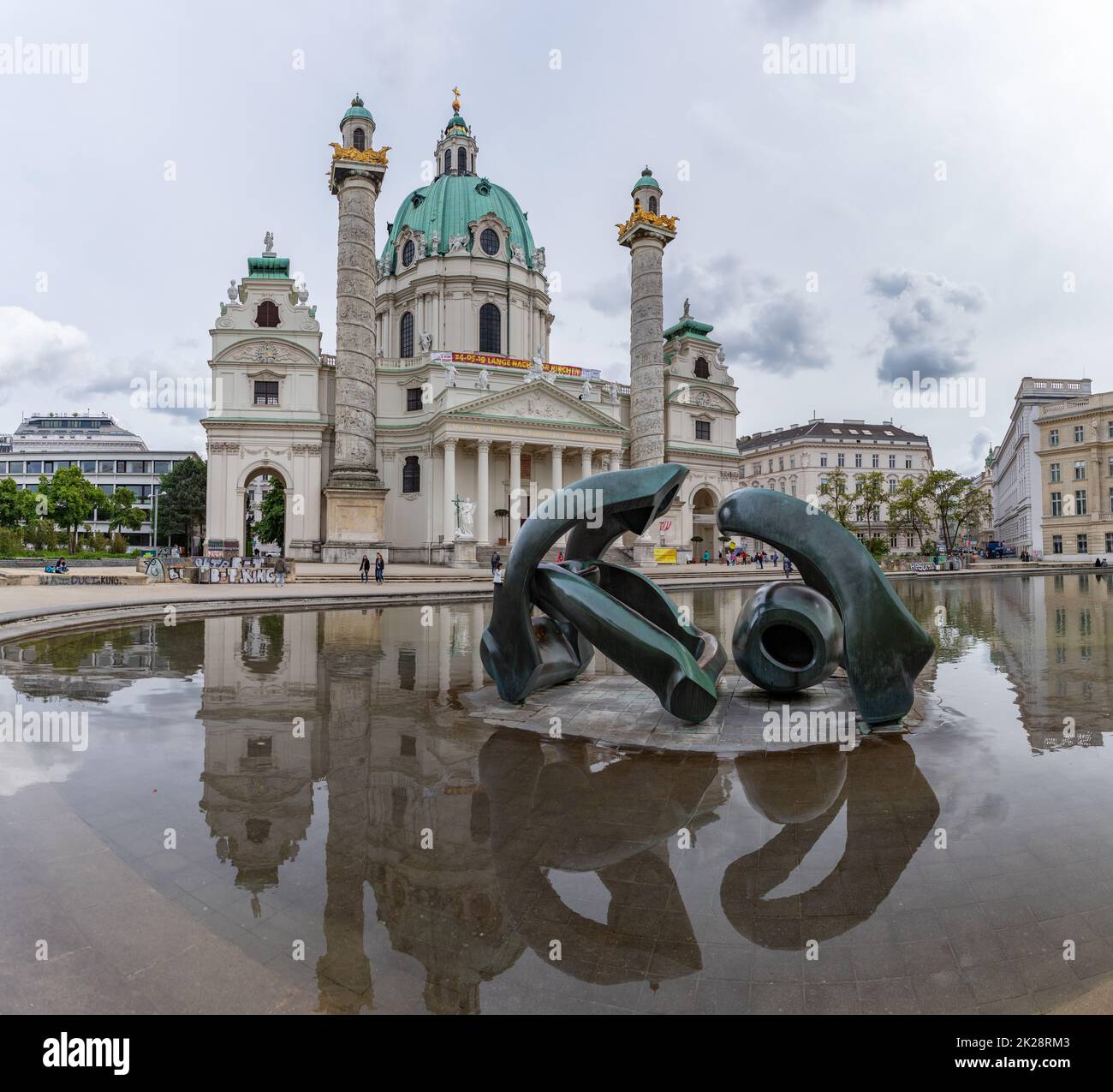 Karlskirche art hi-res stock photography and images - Alamy