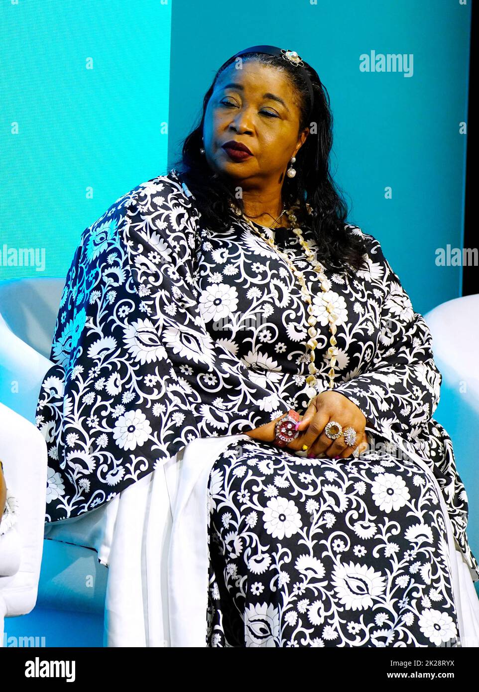 09/18/2022 New York, New York Kate Fotso speak onstage at The ...