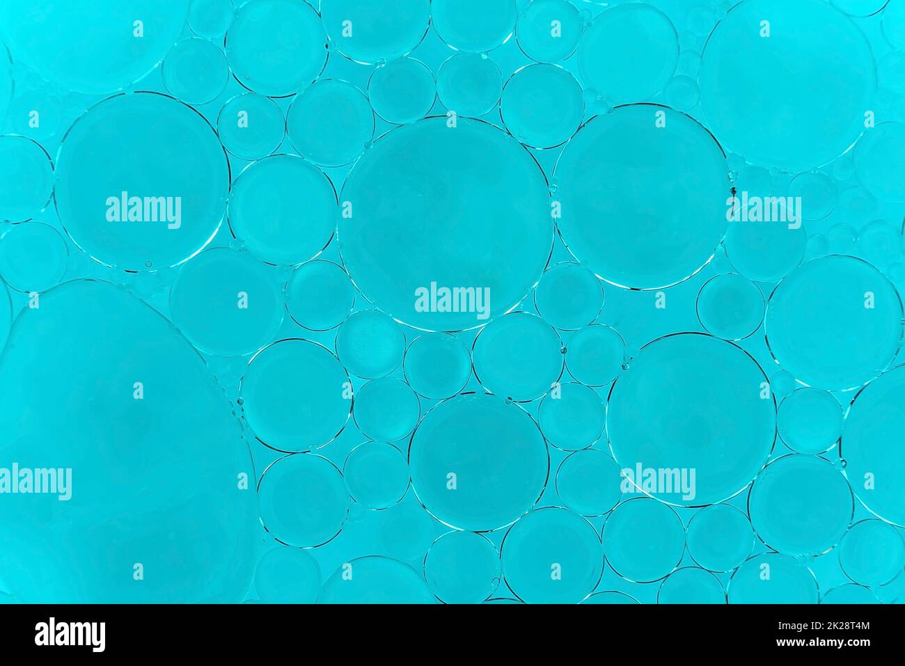 Drops of fat in water. Bubbles of fat close up.Oil Stock Photo - Alamy