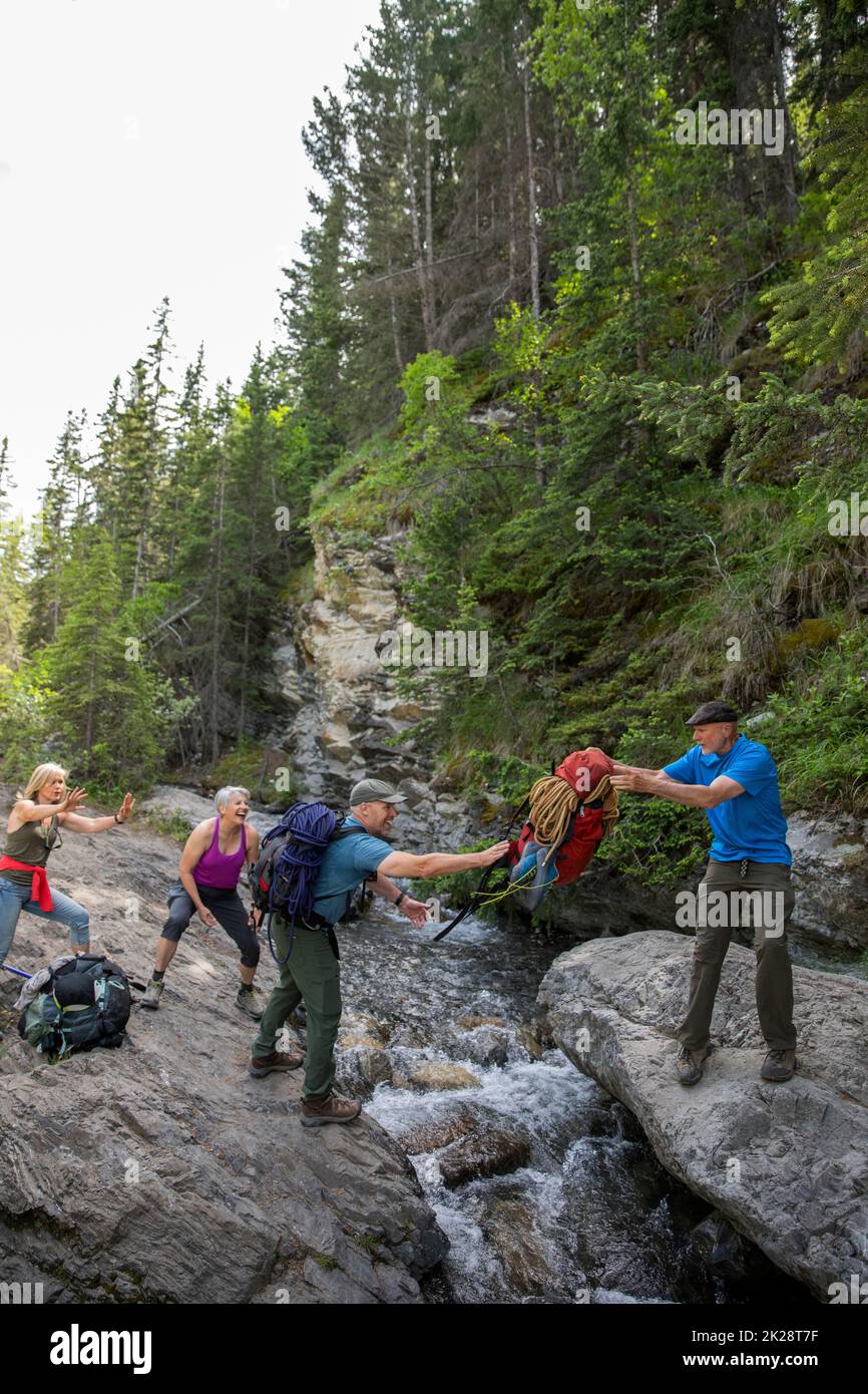 Male hiker with backpack hi-res stock photography and images - Alamy