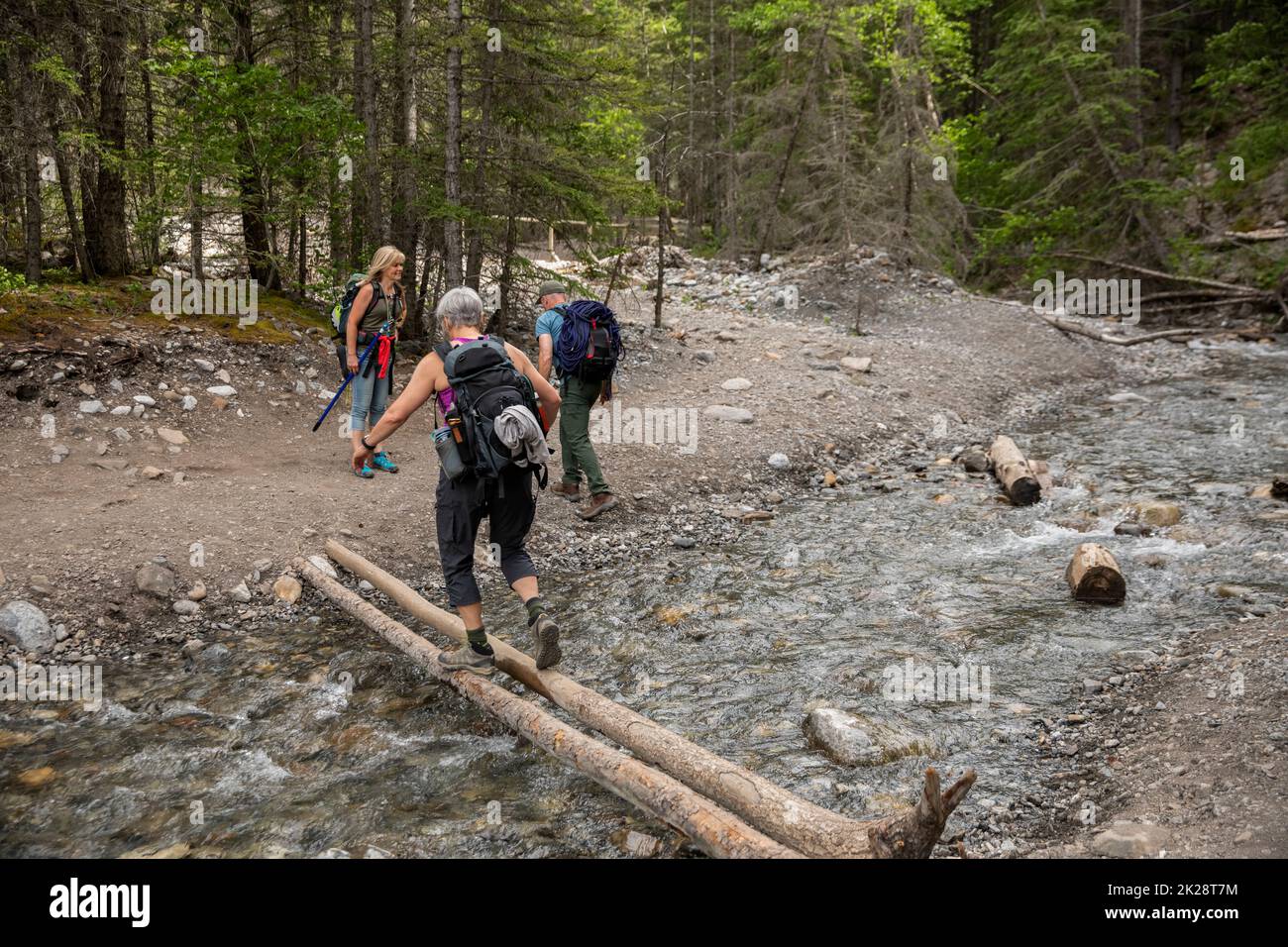 Cross crossing over hi-res stock photography and images - Alamy