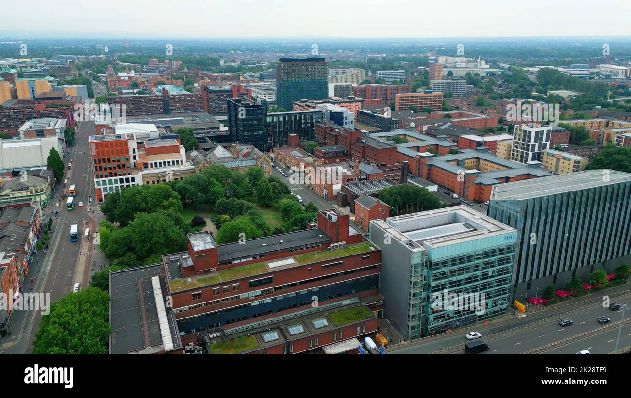 The campus of the University of Manchester - aerial view - MANCHESTER ...