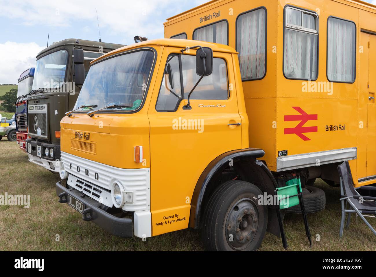 Ilminster.Somerset.United Kingdom.August 21st 2022.A restored 1970 Ford ...