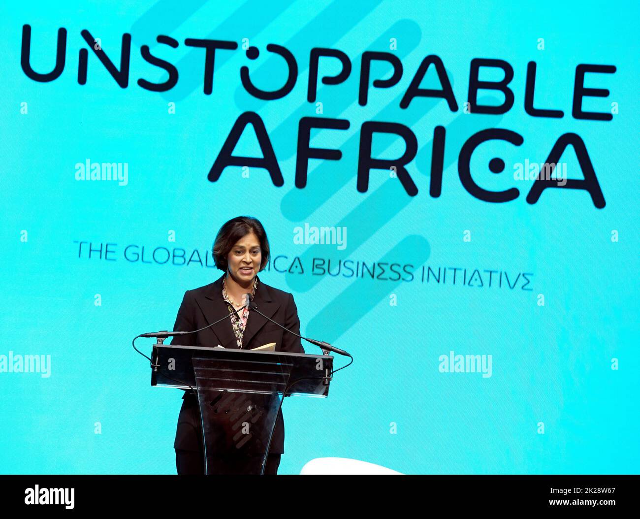 09/18/2022 New York, New York Zain Verjee Speaks onstage at The ...