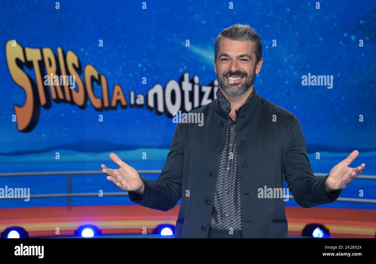 Milan, Italy Striscia la Notizia 2022-2023 presentation of the new edition photocall with the ...