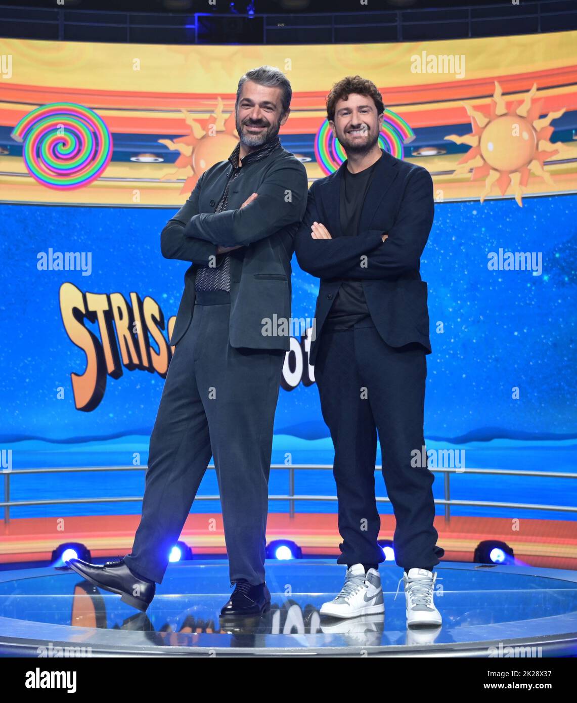 Milan, Italy Striscia la Notizia 2022-2023 presentation of the new edition photocall with the ...