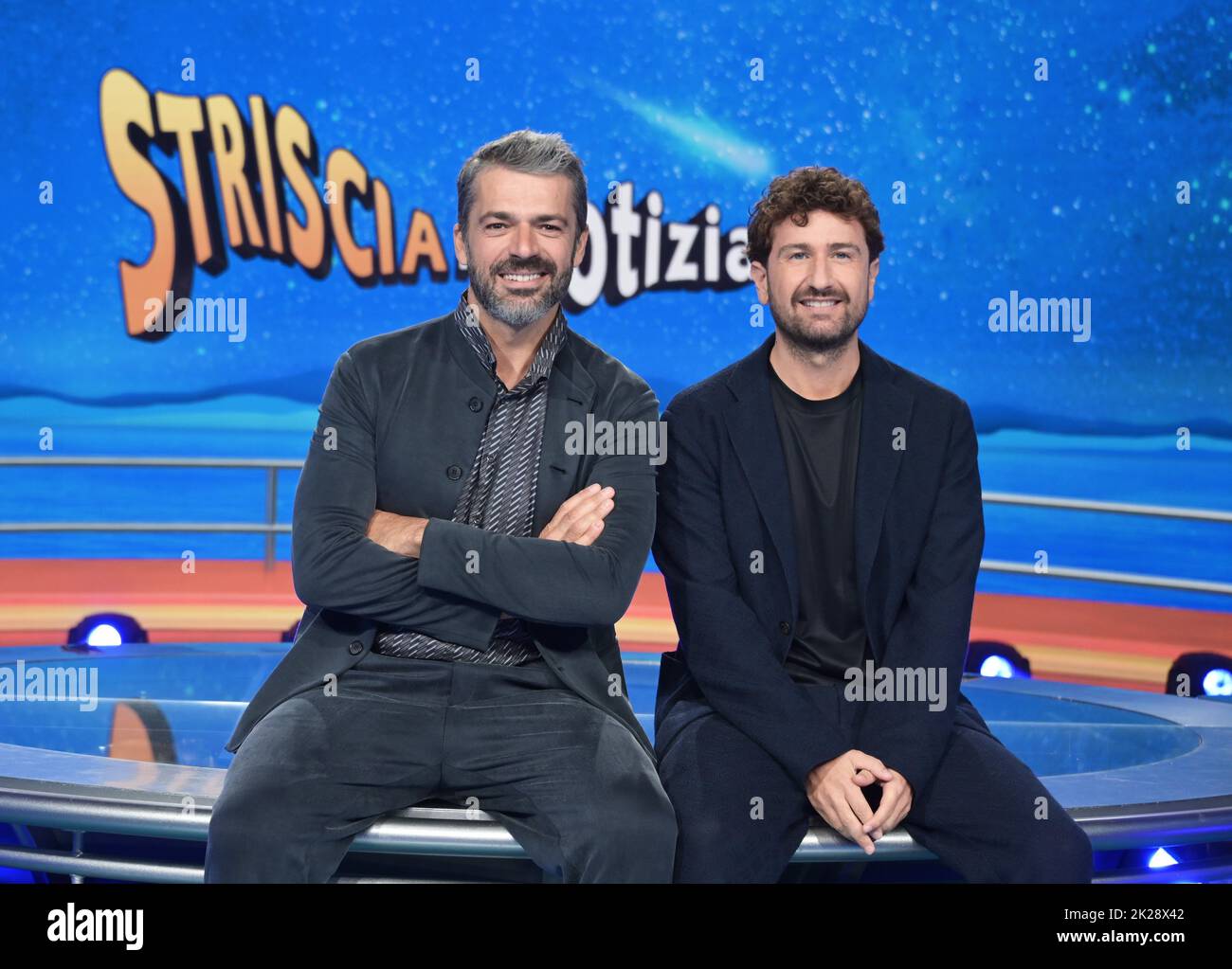 Milan, Italy Striscia la Notizia 2022-2023 presentation of the new edition photocall with the ...