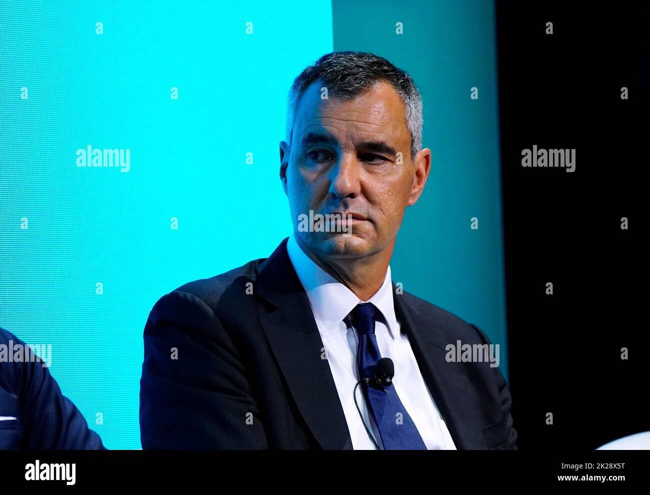 09/19/2022 New York, New York Andre Pienaar speaks onstage at The ...