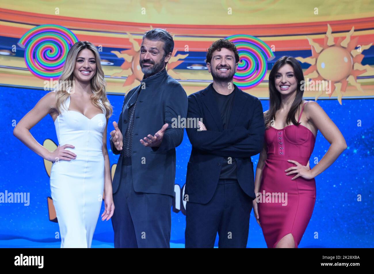 Milan, Italy Striscia la Notizia 2022-2023 presentation of the new edition photocall with the ...