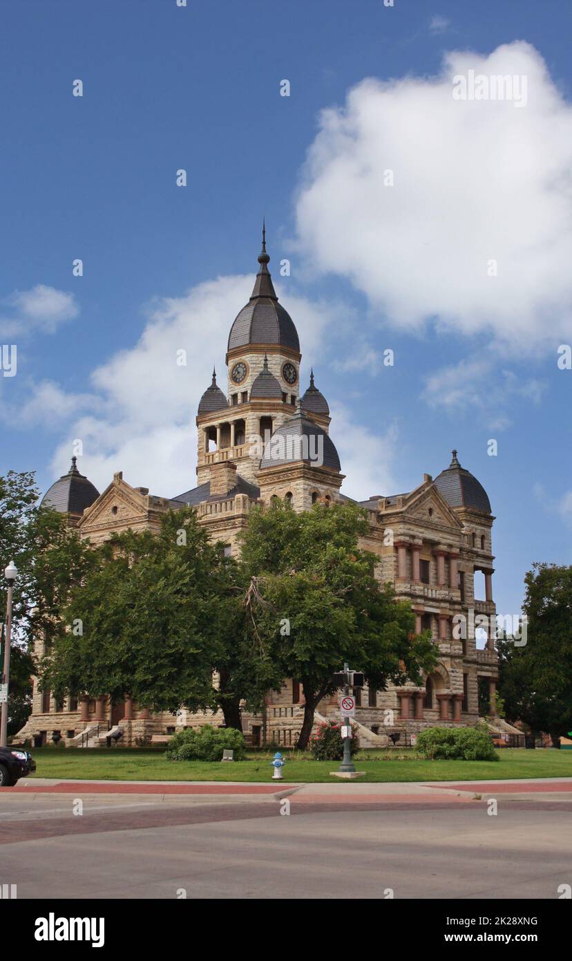 Denton County Courthouse in downtown Denton, TX Stock Photo - Alamy