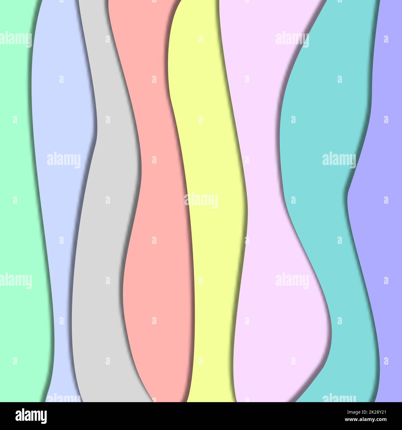 Pastel colored stripes background template Stock Photo - Alamy