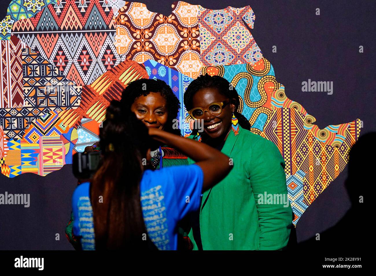 09/19/2022 New York, New York Atmosphere at The Unstoppable Africa Conference, held at Cipriani ...