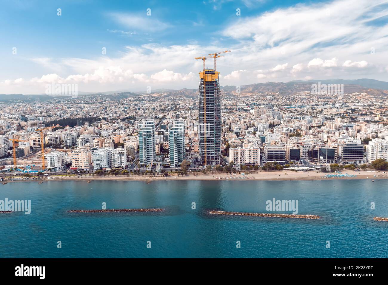 Limassol seafront skyline hi-res stock photography and images - Alamy