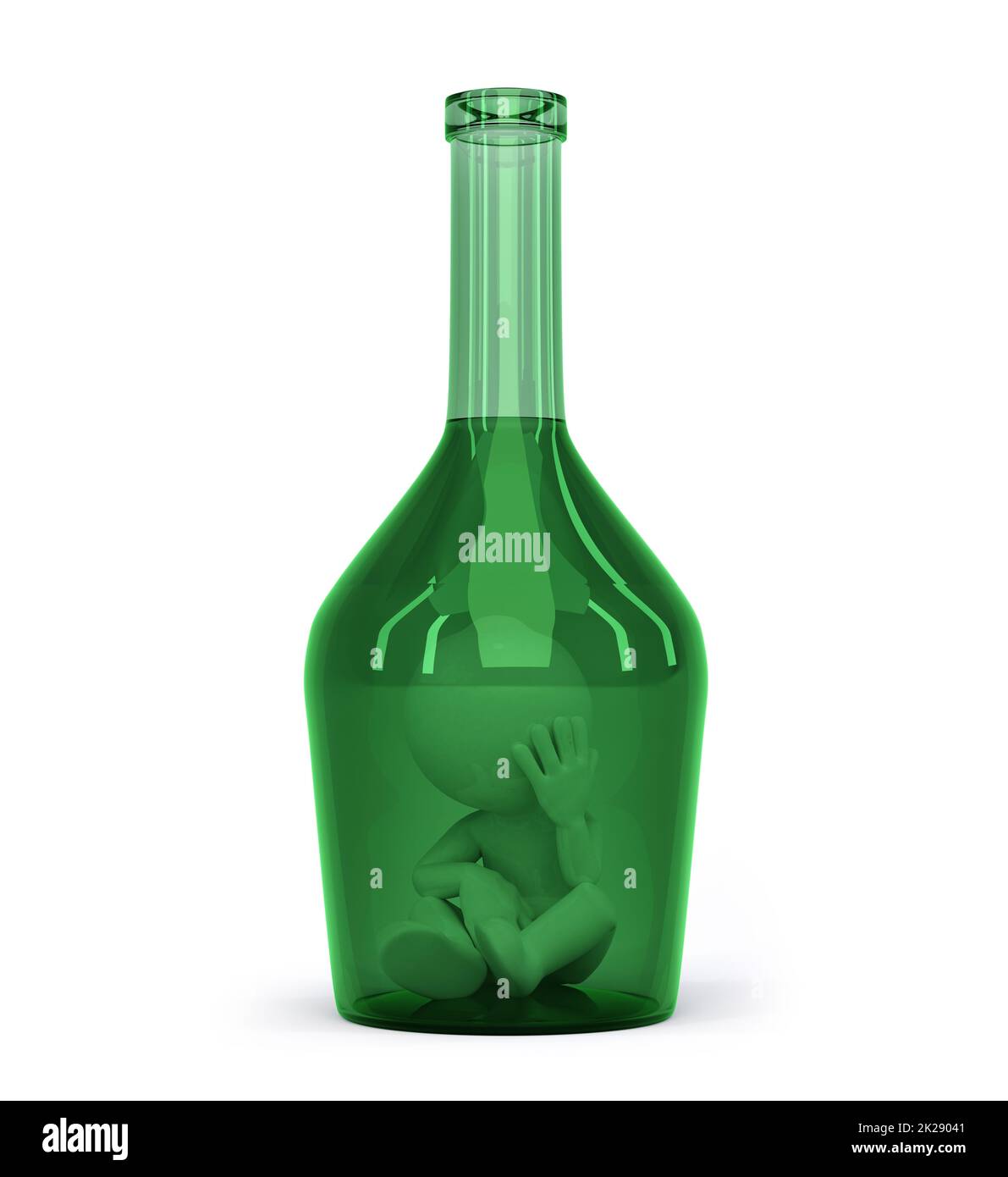 Drunk depressed man alcoholic Cut Out Stock Images & Pictures - Alamy