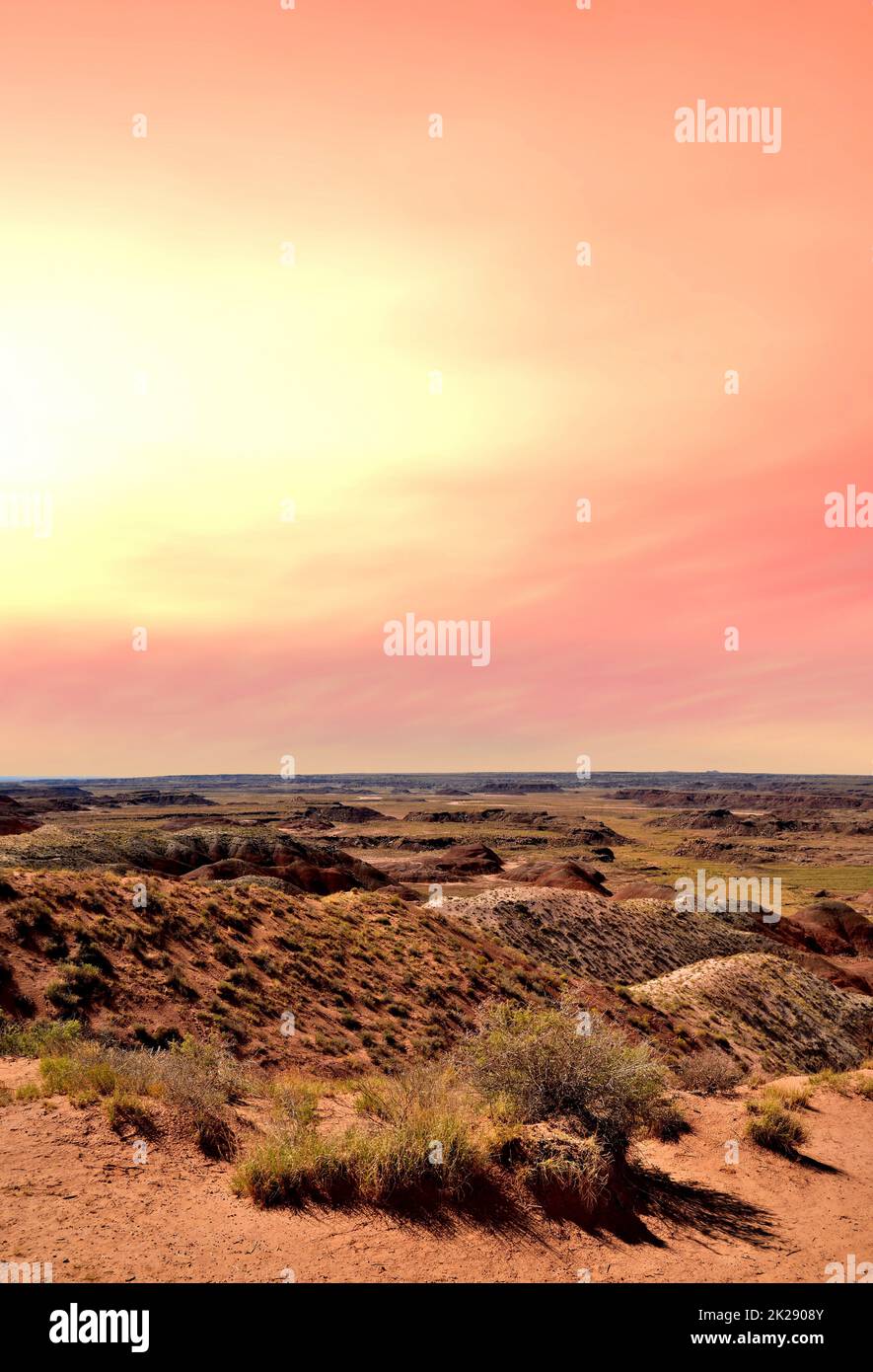 Painted Desert Arizona Stock Photo - Alamy