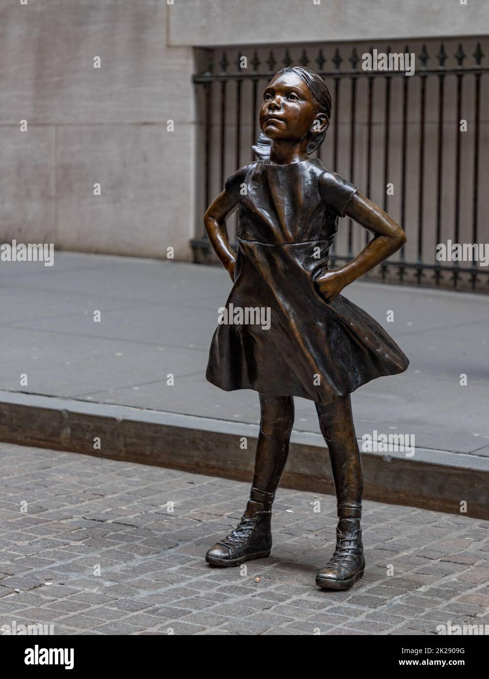 Fearless Girl Statue Stock Photo - Alamy