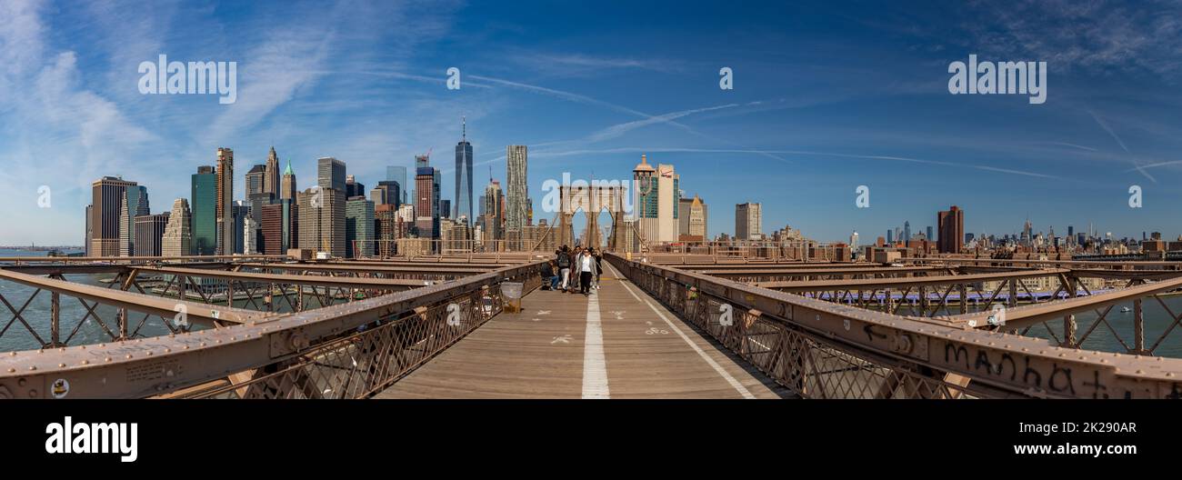 Brooklyn Bridge V Stock Photo - Alamy
