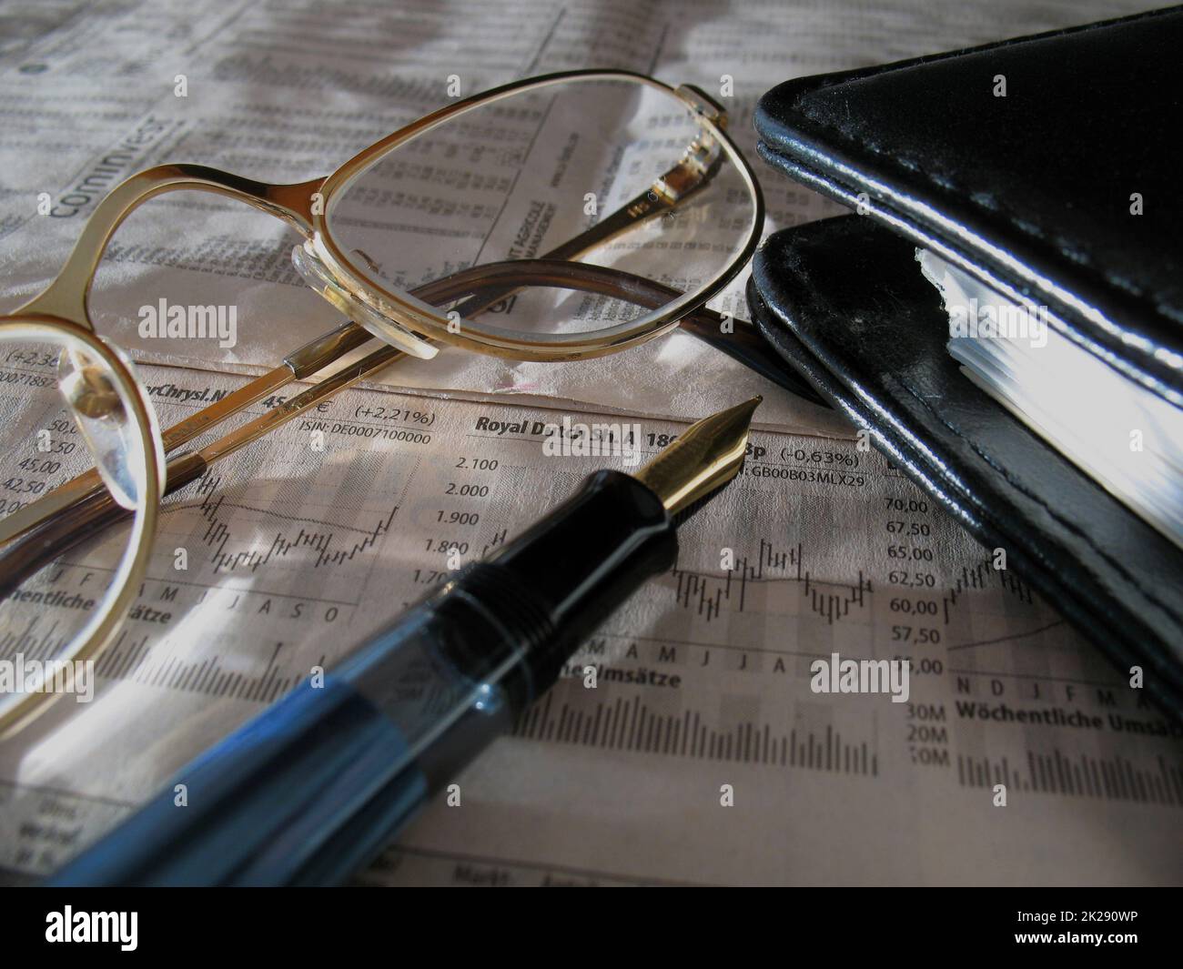 Symbolic picture on the subject of economy, bank and stock market and ...