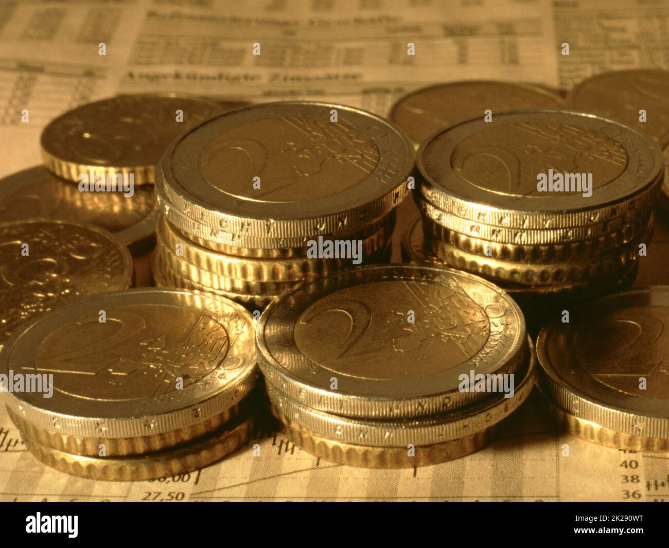 Symbolic picture on the subject of economy, bank and stock market and ...