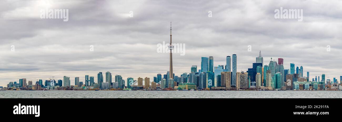 Toronto Skyline Panorama Stock Photo - Alamy