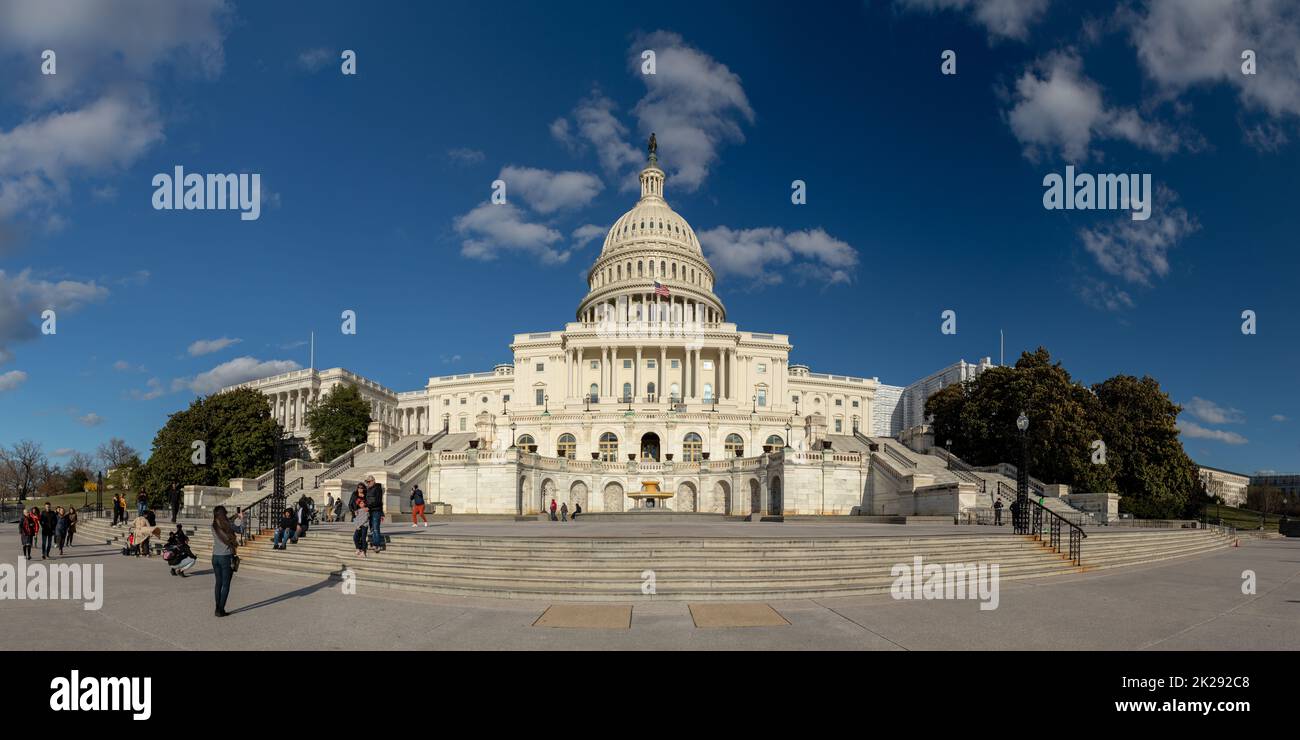 United capitol building dome steps hi-res stock photography and images ...