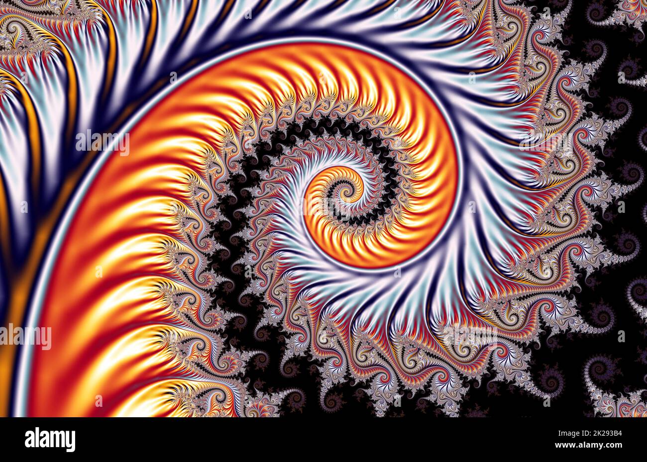Beautiful zoom into the infinite mathematical mandelbrot set fractal ...