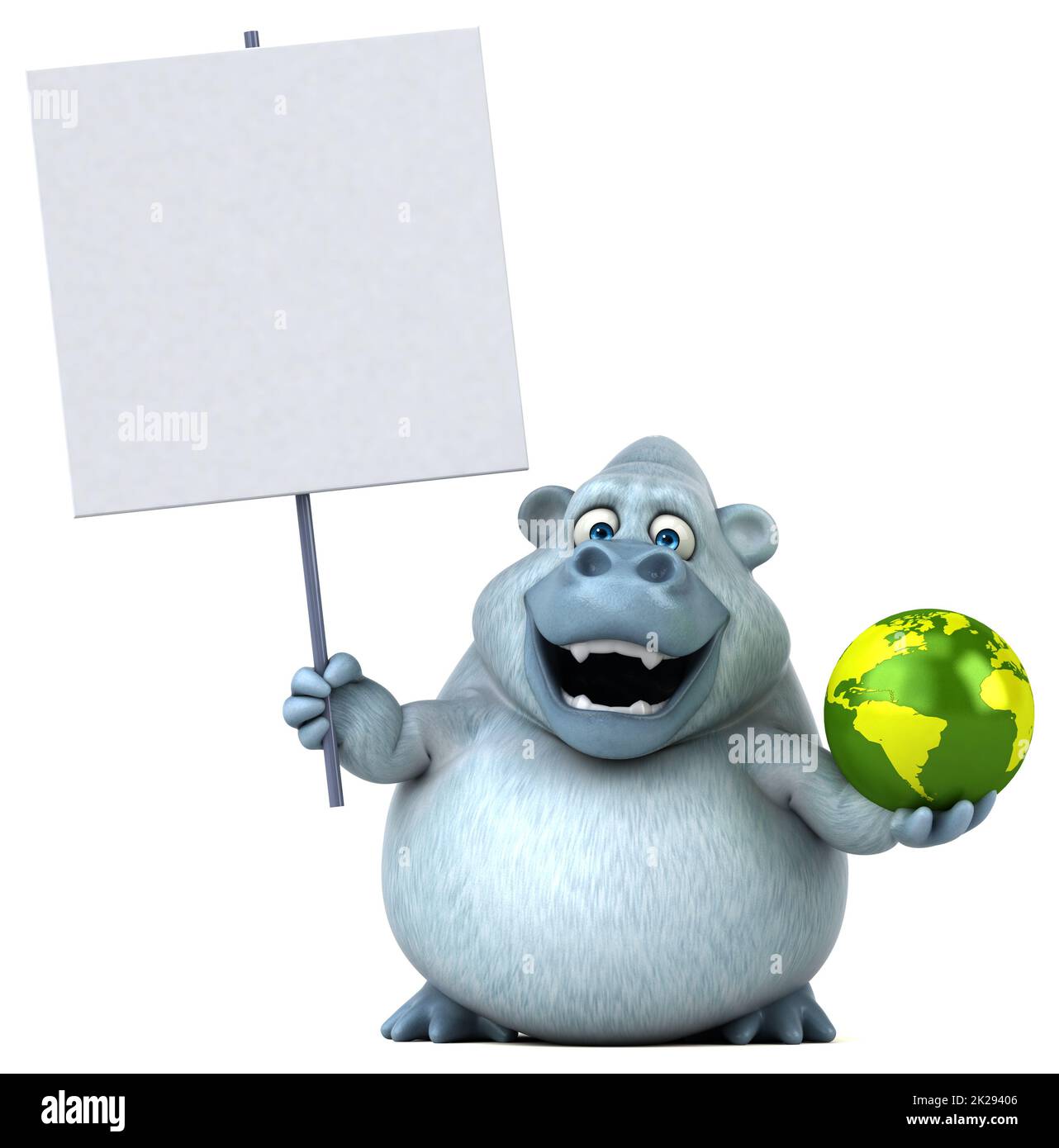 Yeti cartoon hi-res stock photography and images - Alamy