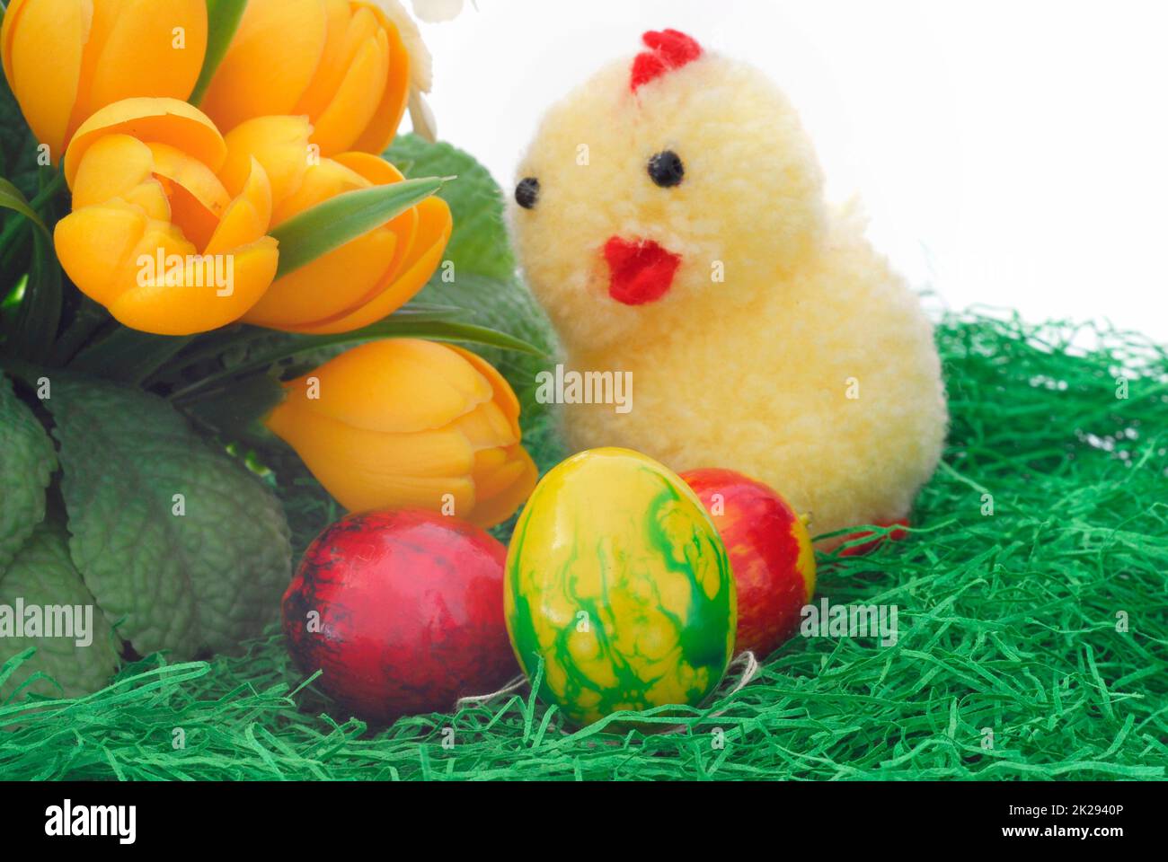Symbolic images on the subject of Easter, eggs and Easter customs Stock ...