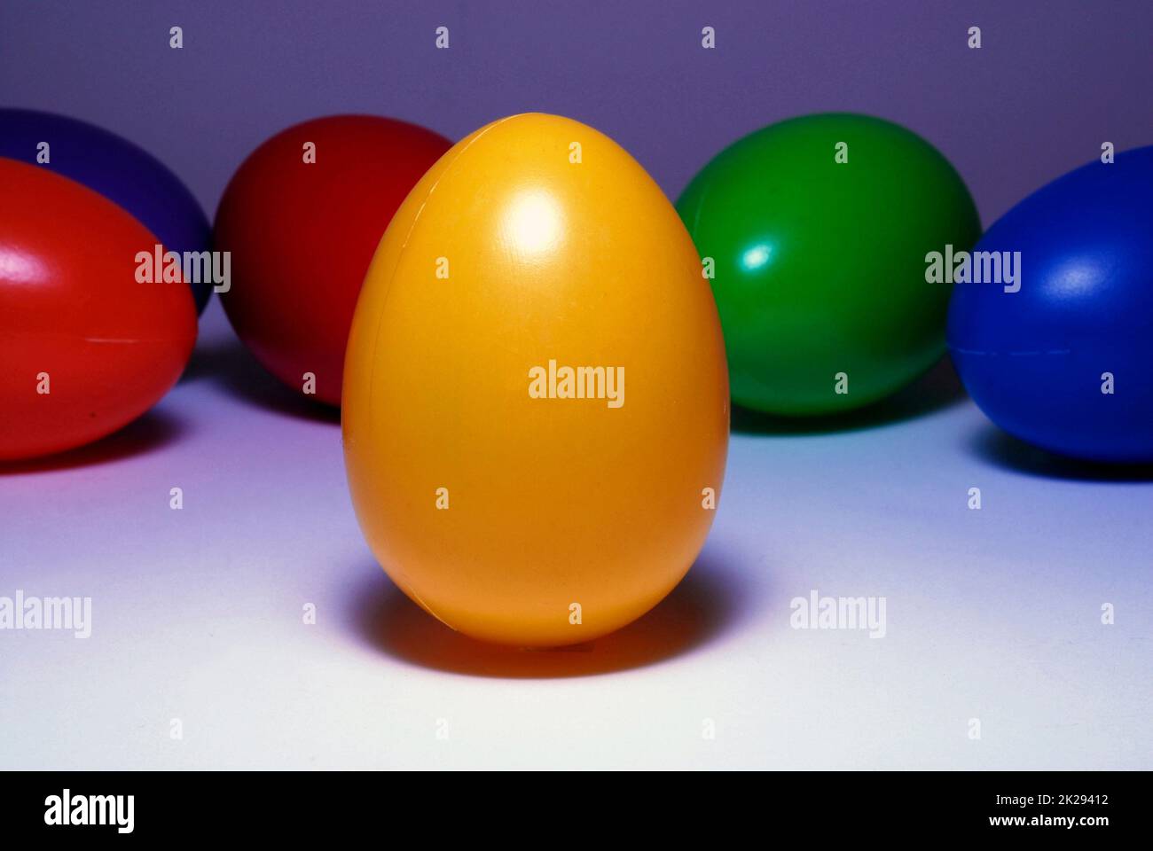 Symbolic images on the subject of Easter, eggs and Easter customs Stock ...
