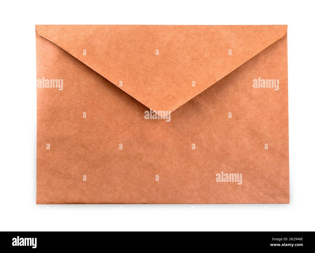 Paper envelope isolated on a white background Stock Photo - Alamy