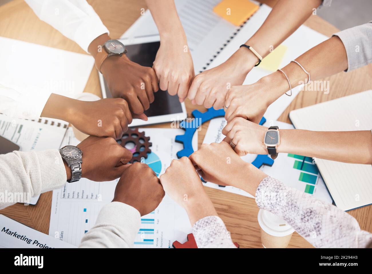 Acounting team, collaboration and hands for collaboration, teamwork and ...