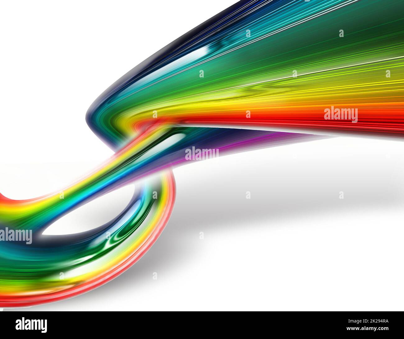 Geometric rainbow frame colorful hi-res stock photography and images ...